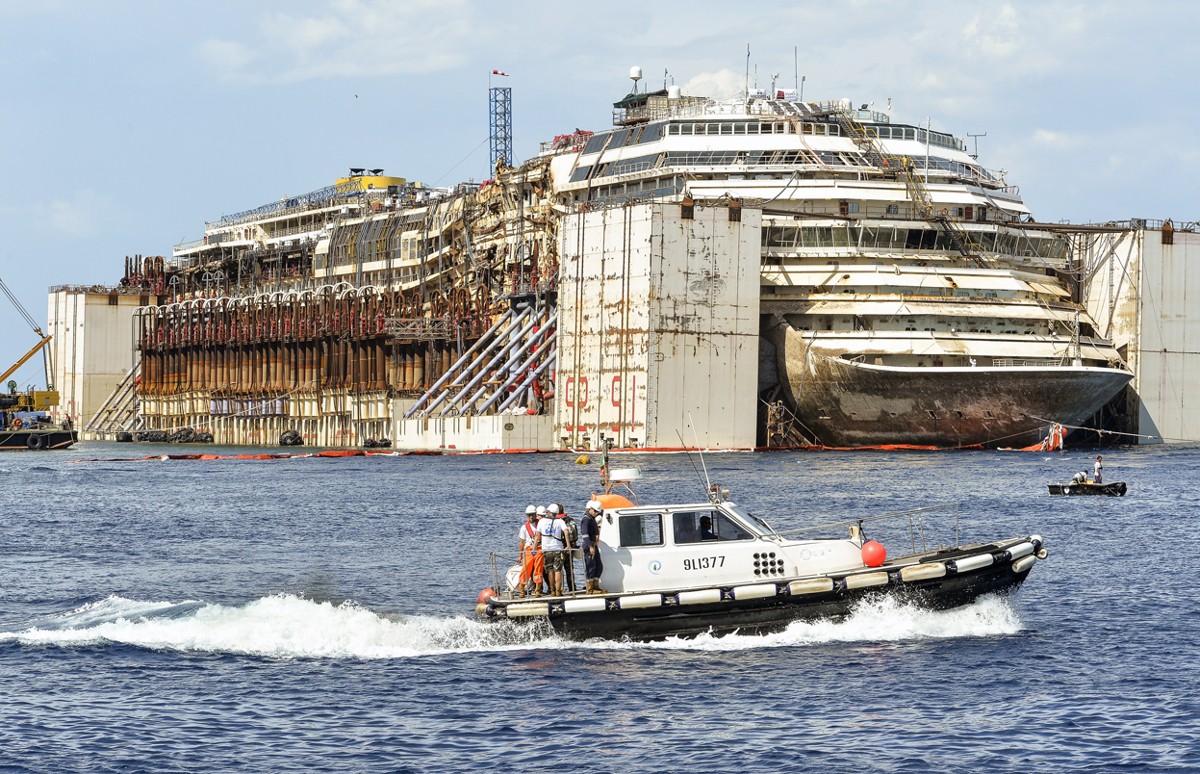 Final Voyage Of The Costa Concordia The Atlantic Final Voyage Of The Costa Concordia The Atlantic