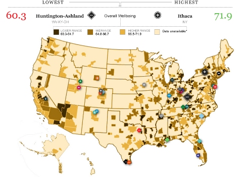 Mapping America's Well-Being - The Atlantic