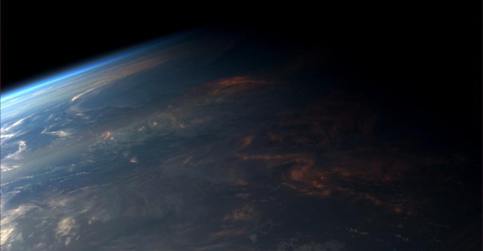 You Can See a Sunset From Space - The Atlantic
