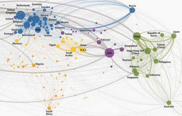 The World, Mapped by Phone Calls - The Atlantic