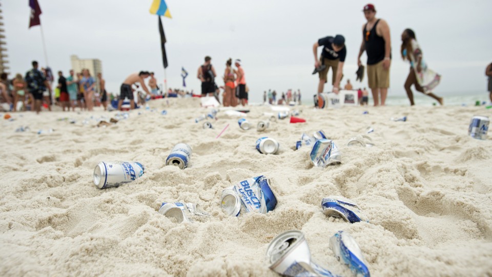How Lasers Can Help Clean Up Beach Trash - The Atlantic