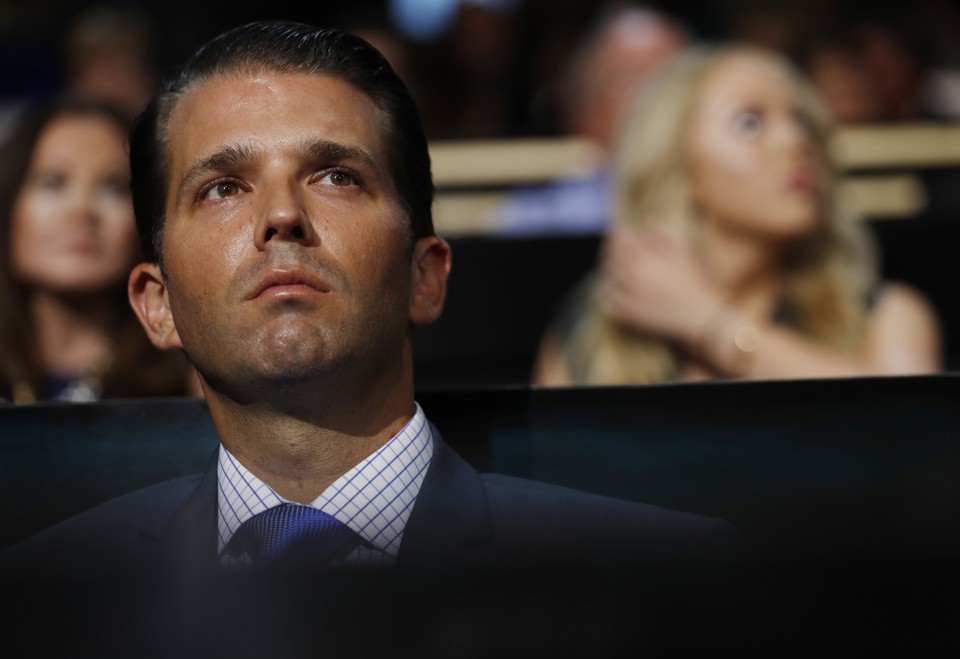 Every photo of Donny Jr. looks like he's on the verge of crying. : r ...
