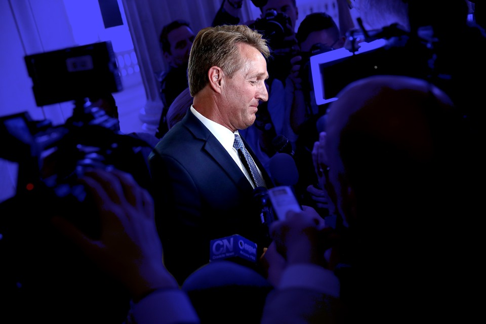 Jeff Flake and the Growing Opposition to Trump - The Atlantic