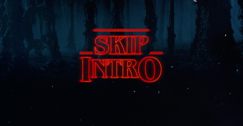 Netflix’s 'Skip Intro' Button Makes TV More Like an App - The Atlantic