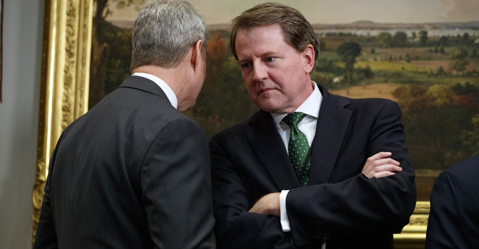 Don McGahn Helped Trump Remake the Federal Courts - The Atlantic