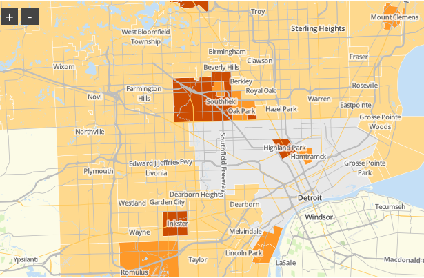 Metropolitan Diversity: Detroit, 2000-2010 - The Atlantic