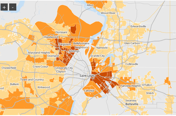 Metropolitan Diversity: St. Louis, 2000-2010 - The Atlantic