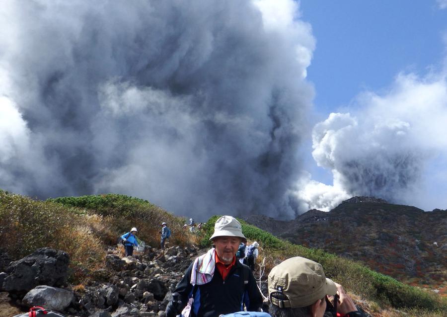 The Eruption of Japan's Mount Ontake - The Atlantic