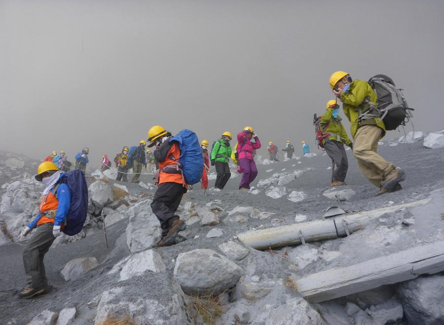 The Eruption of Japan's Mount Ontake - The Atlantic