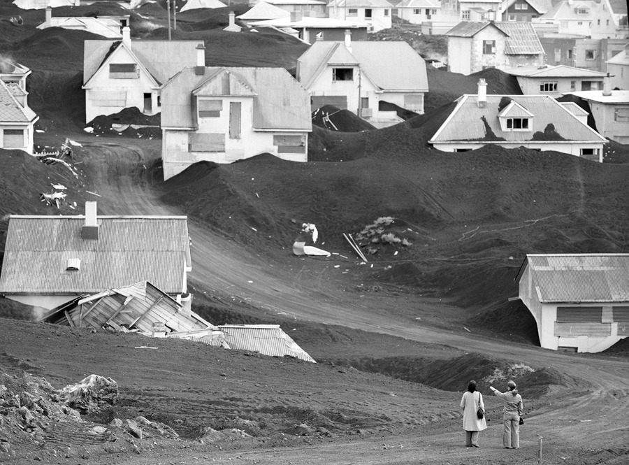 The Eldfell Eruption of 1973 - The Atlantic