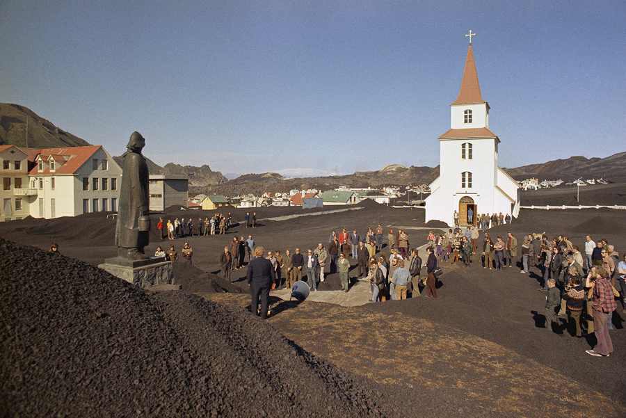 The Eldfell Eruption of 1973 - The Atlantic
