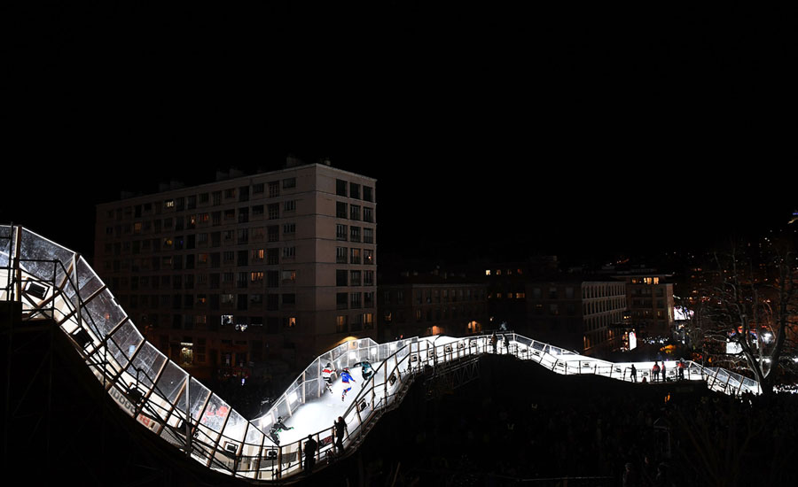 The Insanity of Downhill Ice Cross Racing - The Atlantic