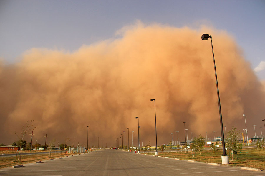 The Strange Beauty of Sandstorms - The Atlantic