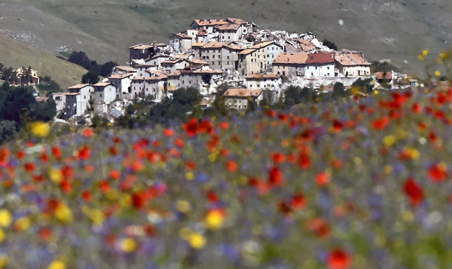 Colors Bloom Across the Great Plain of Castelluccio, Italy - The Atlantic