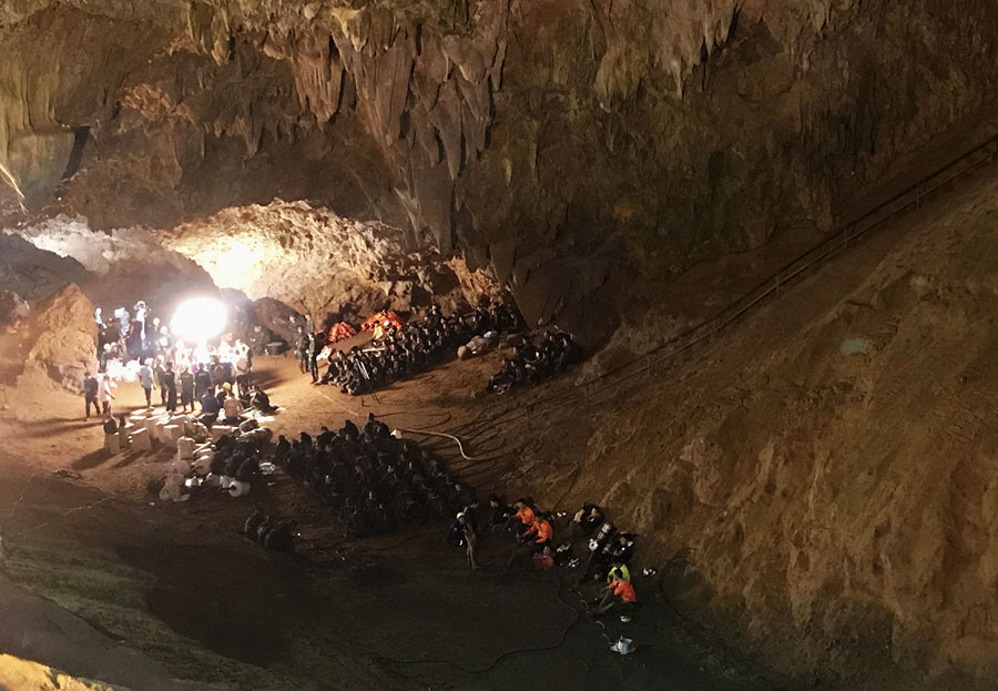 Photos: Rescue of Boys Found Alive in Thai Cave - The Atlantic