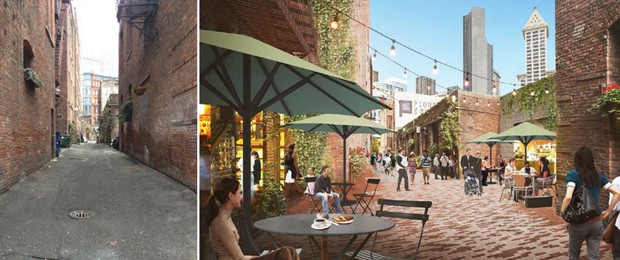 Seattle Is Renovating Alleys Into 'Inspiring' New Spaces - CityLab
