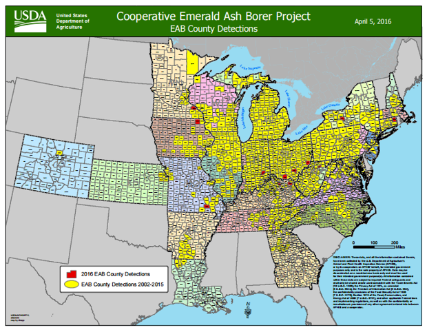 Eab Map Of Distribution