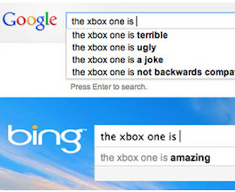 Google: The Xbox One Is 'Terrible'; Bing: The Xbox One Is 'Amazing ...