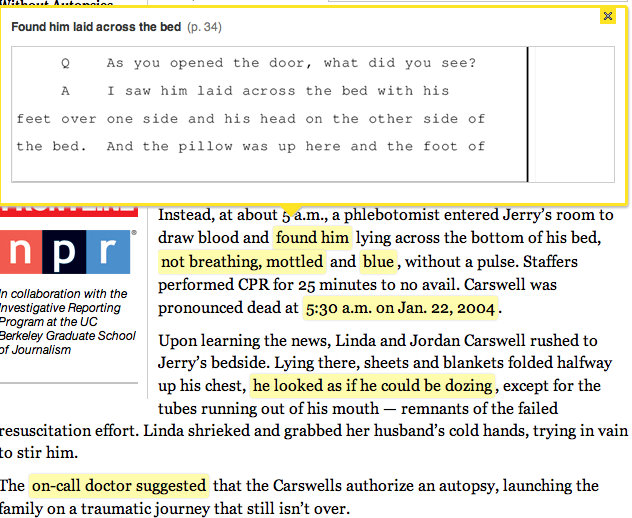 ProPublica Unveils a New Web-Journalism Feature - The Atlantic