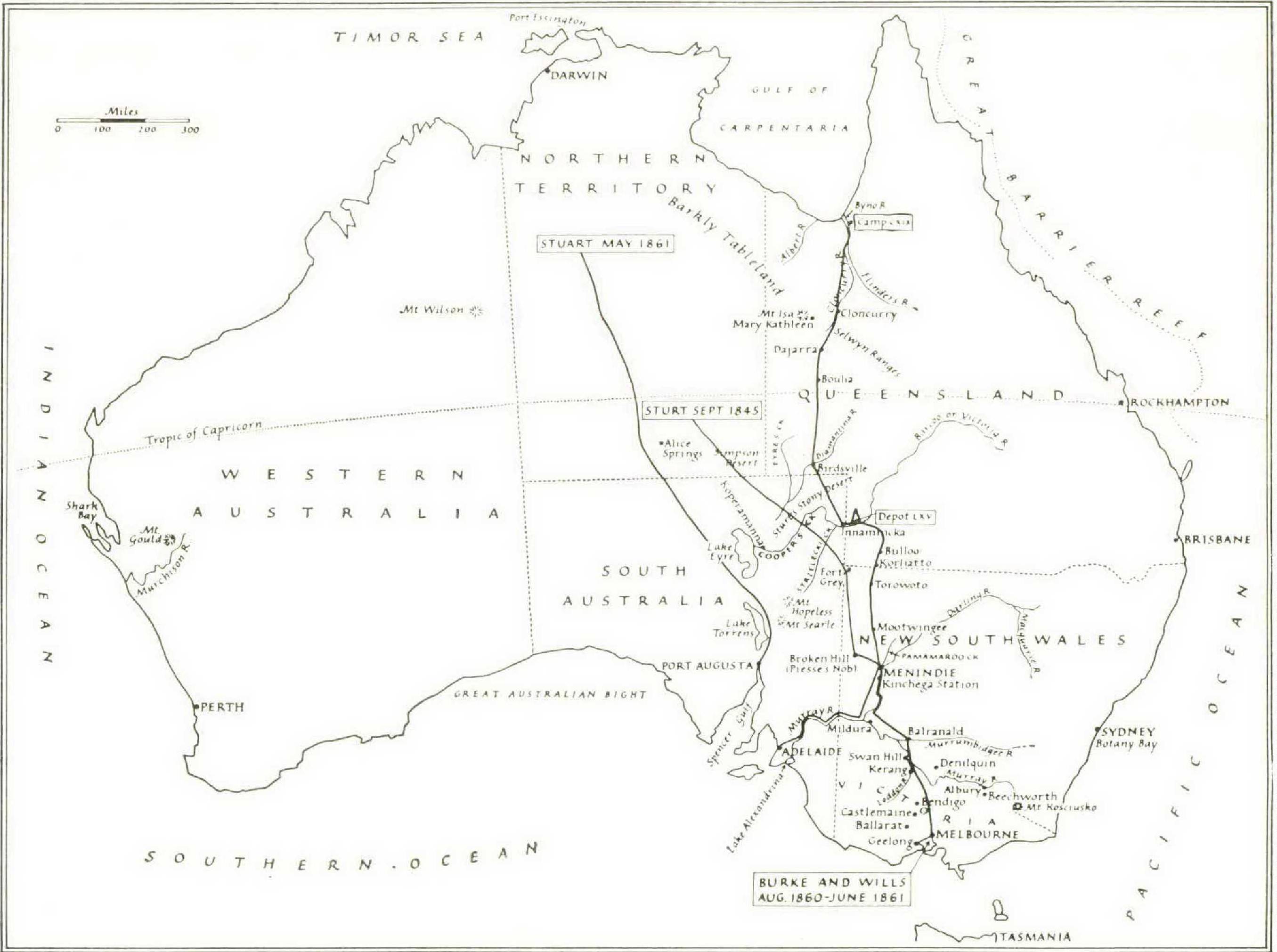 The Ghastly Blank: The First Exploration of Australia - The Atlantic