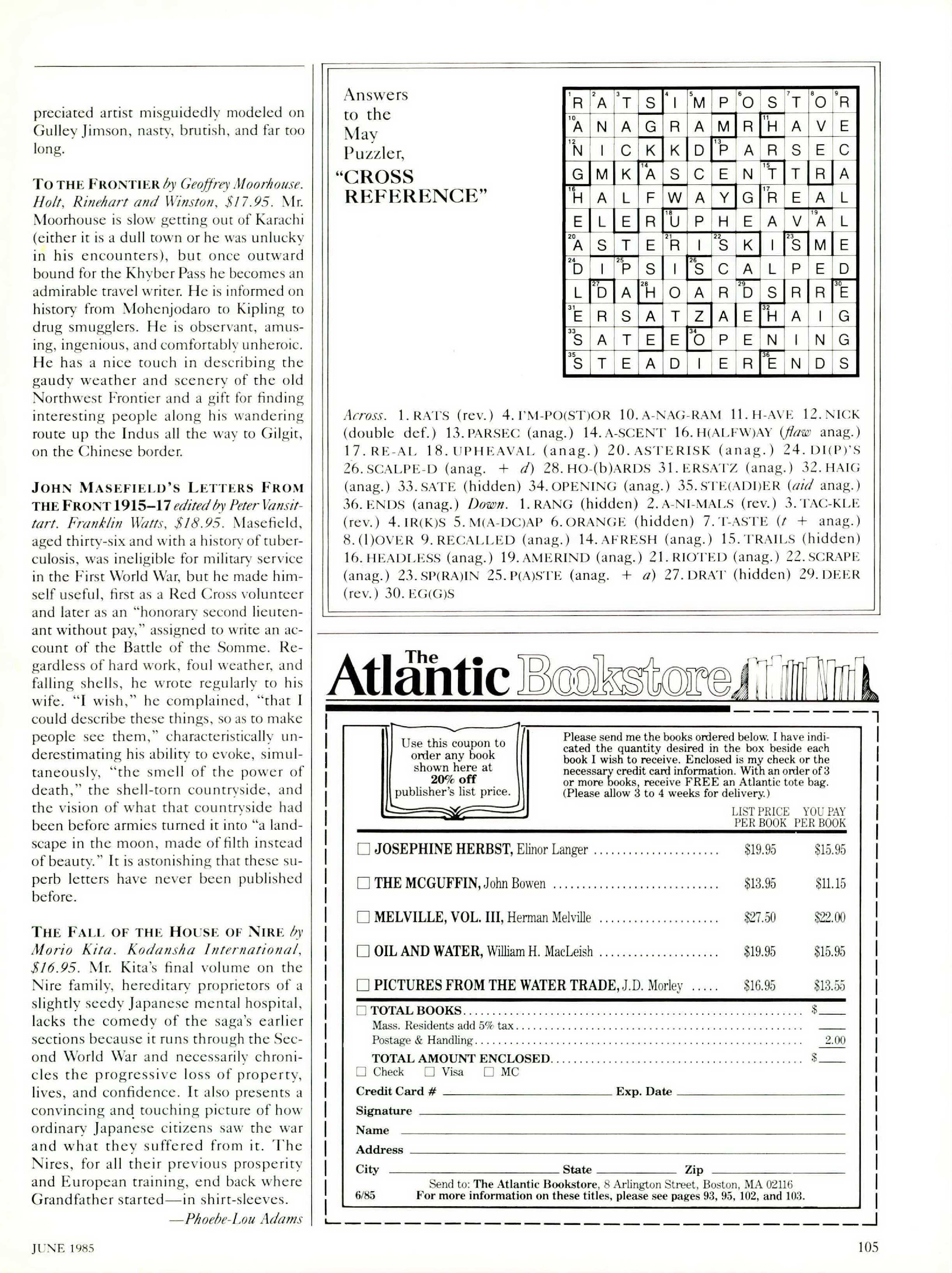 The Atlantic Puzzler - The Atlantic