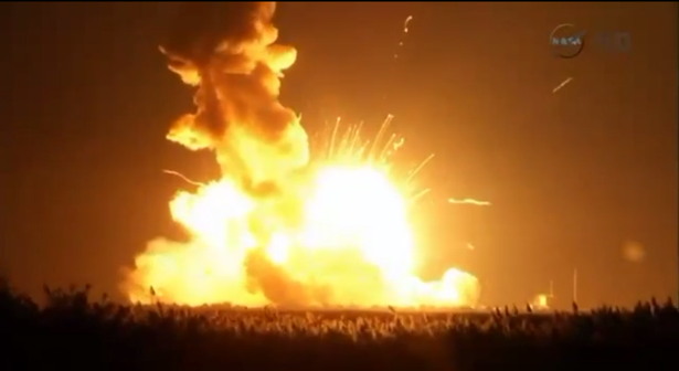 Unmanned U.S. Rocket Explodes During Liftoff - The Atlantic