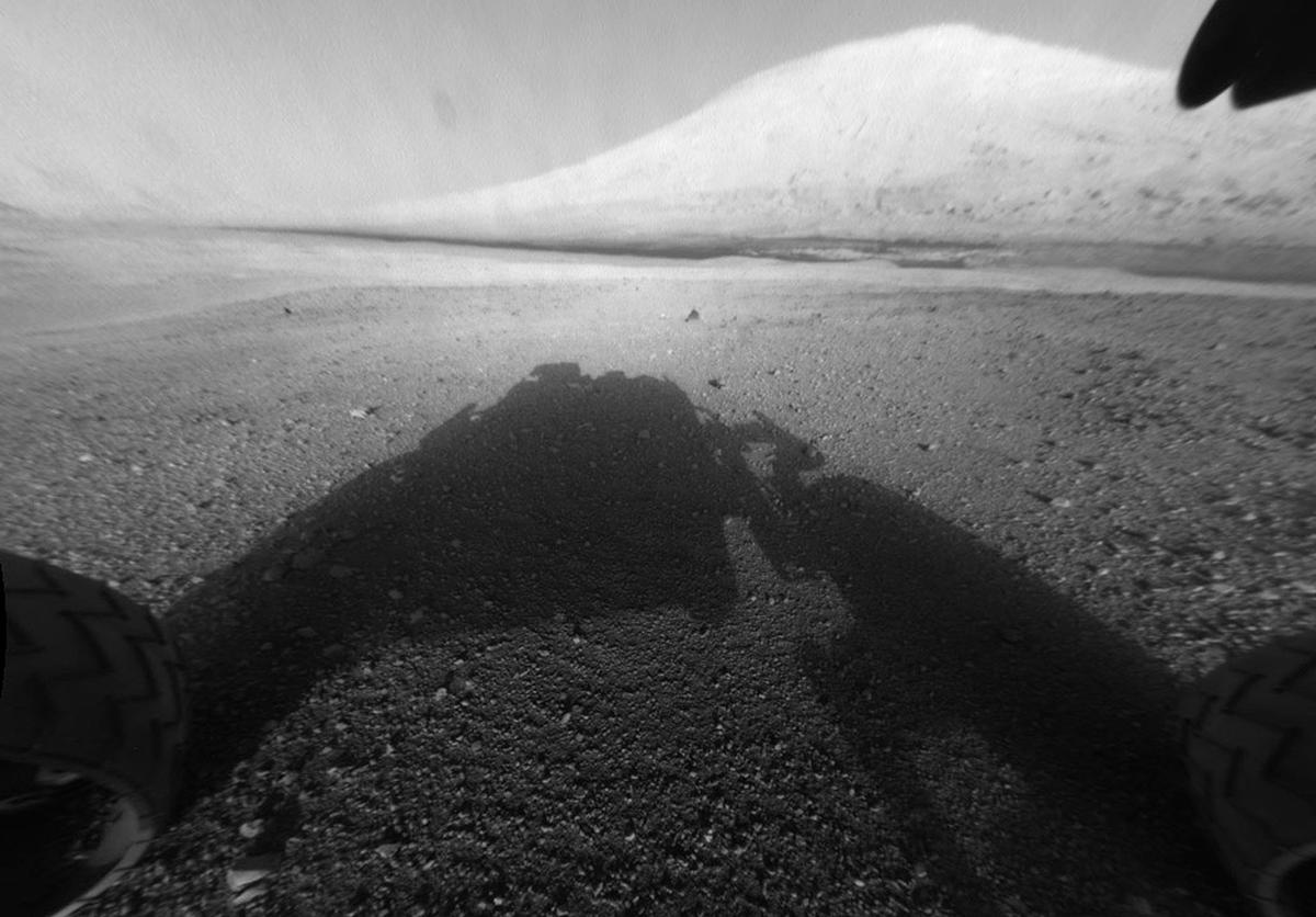 Mars Rover Shadow Picture
