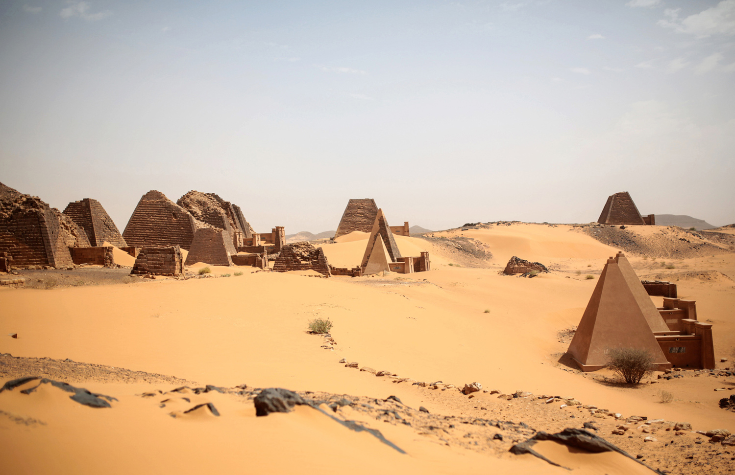 Ancient Nubian Pyramids