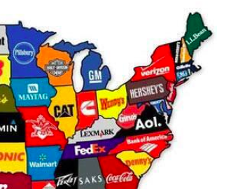 MAP: The Most Famous Brand From Every State - The Atlantic