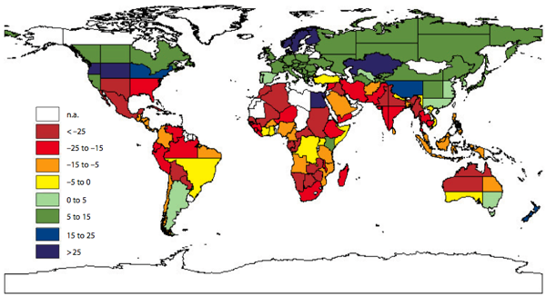 Daily Chart: What Global Warming Will Do To Global Agriculture - The ...