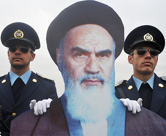 Iran Reenacts History With a Giant Cardboard Cut-Out Ayatollah - The ...