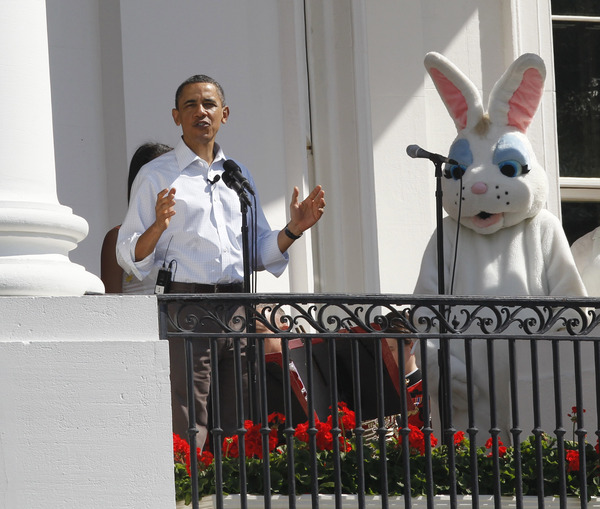 Picture of the Day: Obama with the Easter Bunny - The Atlantic