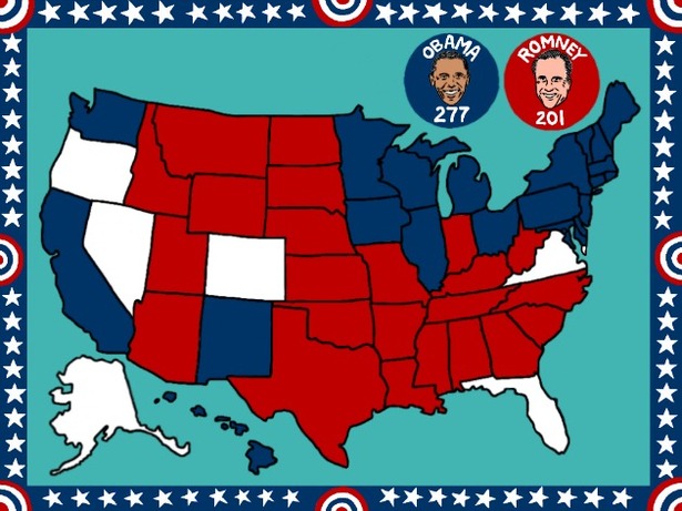 The 2012 Election Results: Obama's Win in 1 Map - The Atlantic