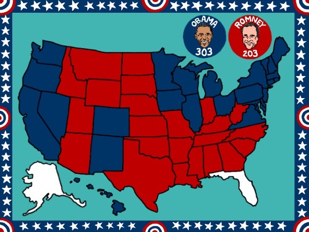 The 2012 Election Results: Obama's Win in 1 Map - The Atlantic