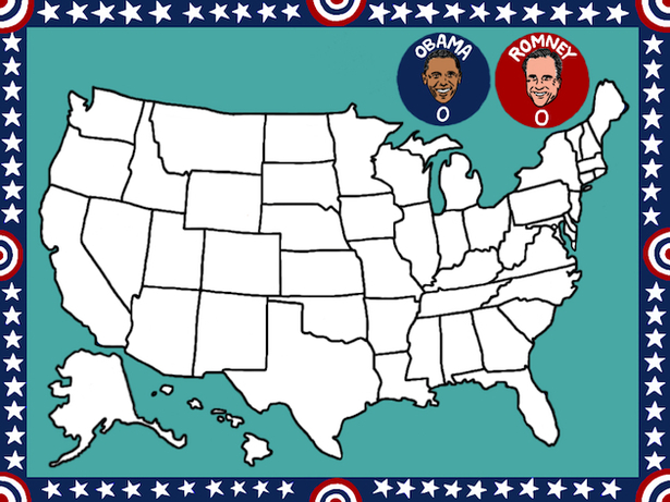 The 2012 Election Results: Obama's Win in 1 Map - The Atlantic