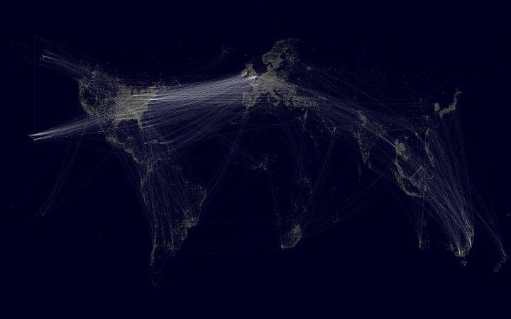 Picture of the Day: Where the World Has Traveled in 2012, According to ...