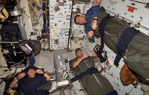 What It's Like for Astronauts to Sleep in Space - The Atlantic