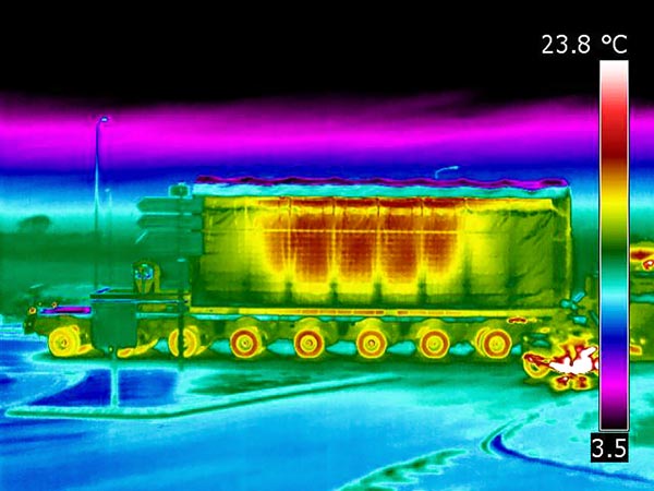 Picture of the Day: Infrared Images of a Radioactive Train - The Atlantic