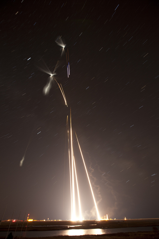 Picture of the Day: NASA Launches Five Rockets in Just Five Minutes ...
