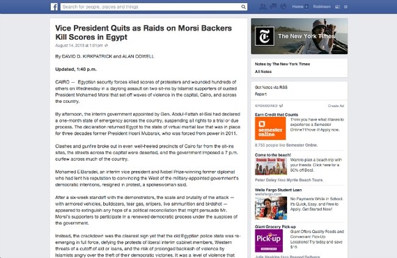 Remember That Time The New York Times Published to Facebook? - The Atlantic