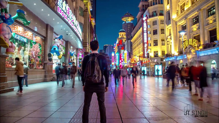 A Walk Through Shanghai's Enchanting Streets: A creative short film ...
