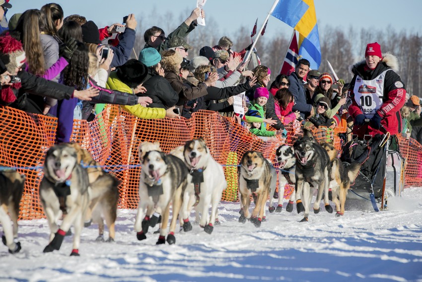 The 1,000-Mile Iditarod Sled Dog Race Came Down to Just a Two-Minute ...