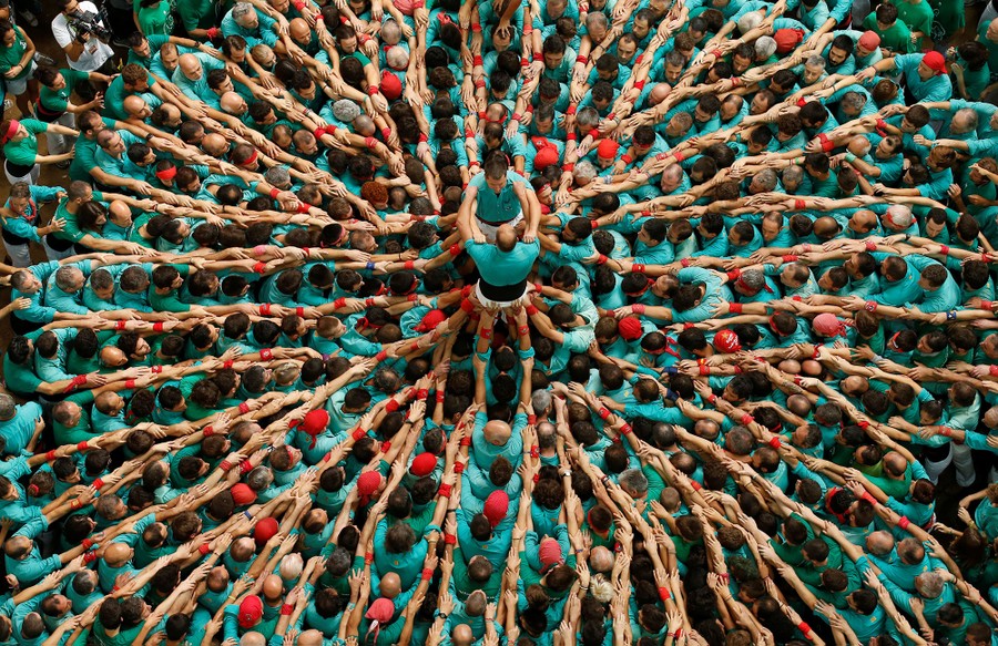 Building Human Towers in Spain - The Atlantic
