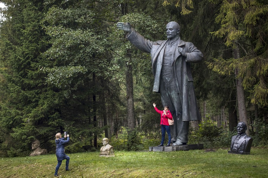 A Collection of Lenins, on the 100th Anniversary of the Russian ...