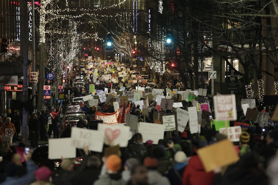 A Weekend of Protest Against Trump's Immigration Ban - The Atlantic