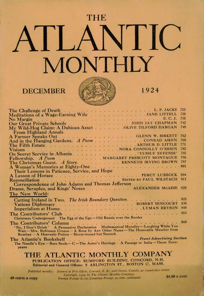 December 1924 Issue - The Atlantic