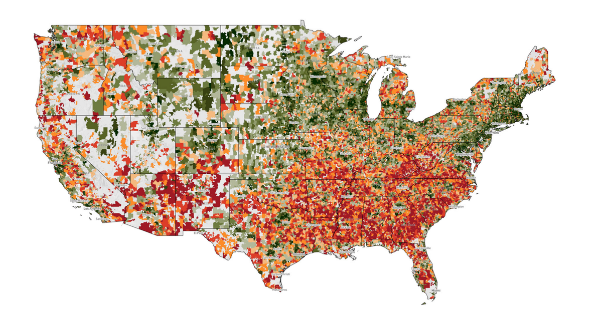 The Economic Recovery's Geographic Disparities - The Atlantic