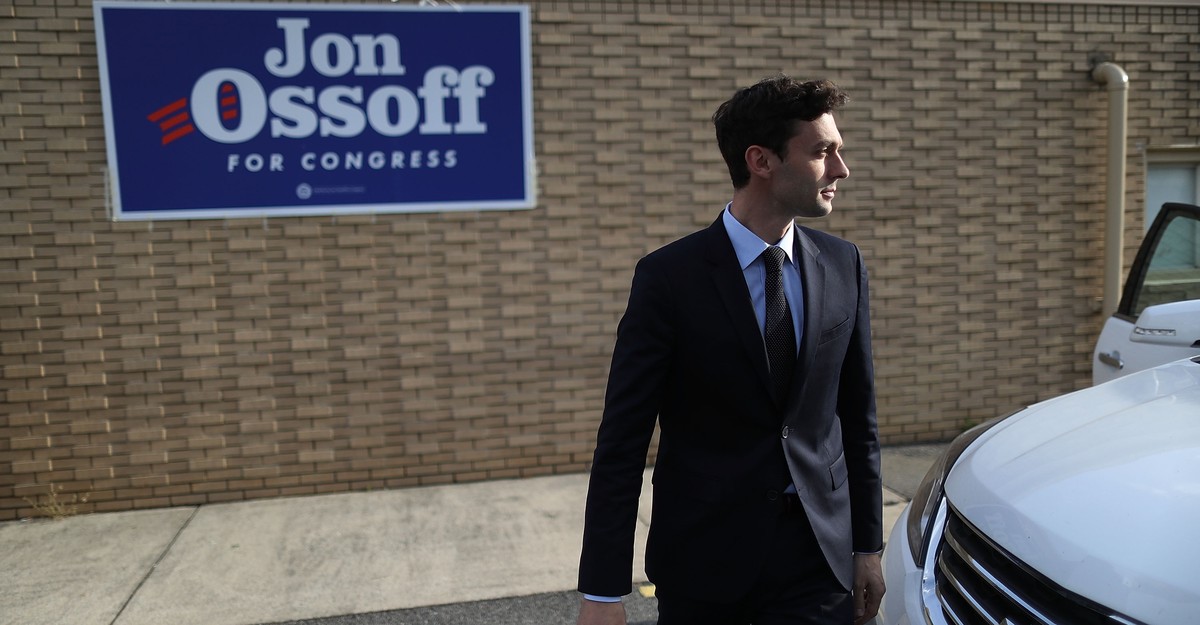 A Divided Georgia District Braces for a Runoff as Jon Ossoff Falls ...