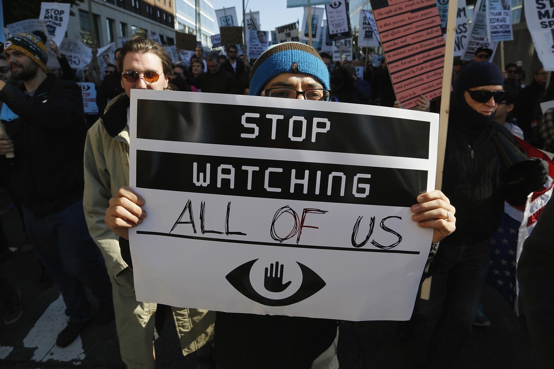 10 Photos From 'Stop Watching Us,' the Anti-Surveillance Rally - The ...