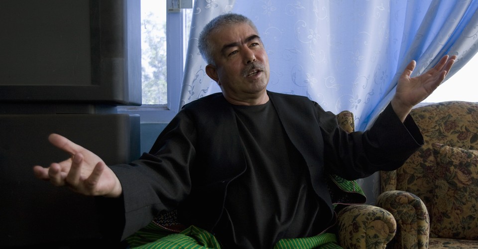 Afghanistan's Vice President Abdul Rashid Dostum Barred From Entering ...